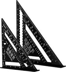 [ST052] Aluminum Alloy Triangular Ruler – Woodworking Art